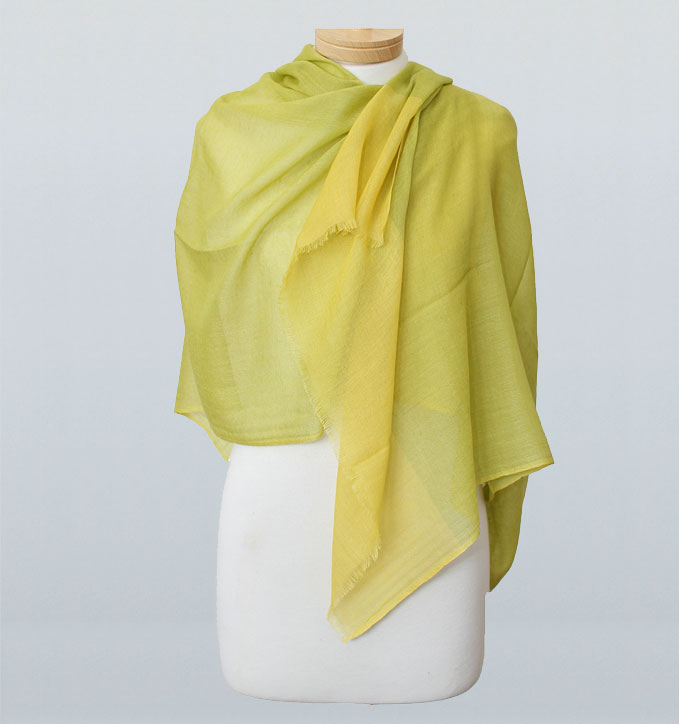 Lime Green and Lemon - Pashmina Passion